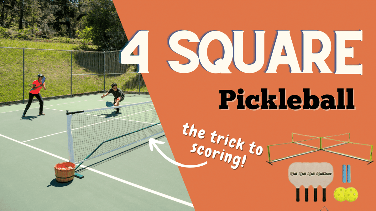 How to Play 4 Square Pickleball (in 2023)